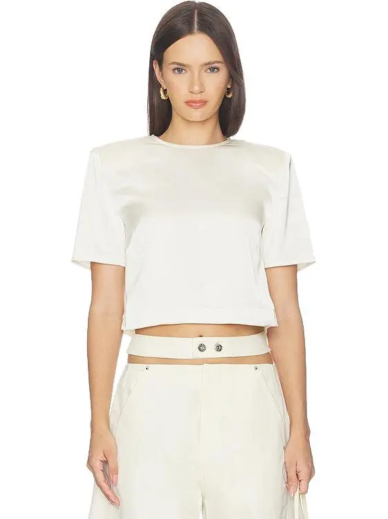 CAMILA COELHO Celina Top - Ivory