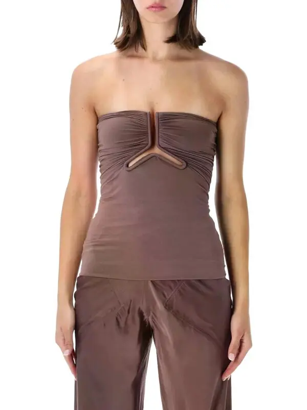 Rick Owens Alannah Prong Bustier - Brown