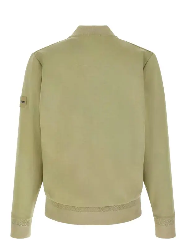BOSS Skiles 100 Quilted Bomber Jacket - Green
