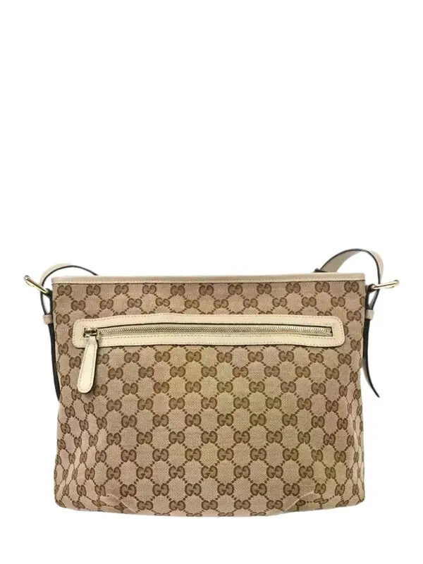 Gucci Gg Supreme Canvas Shoulder Bag - Neutrals
