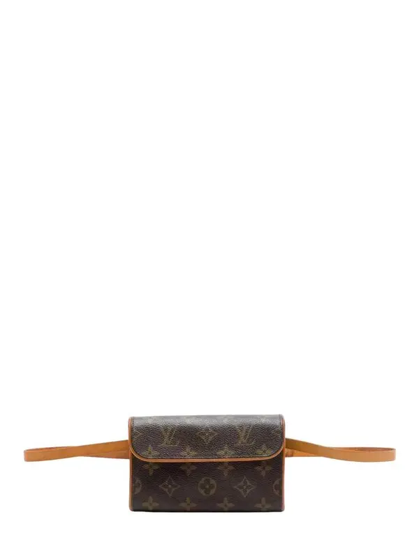 LOUIS VUITTON 2003 Monogram Florentine Belt Bag - Brown