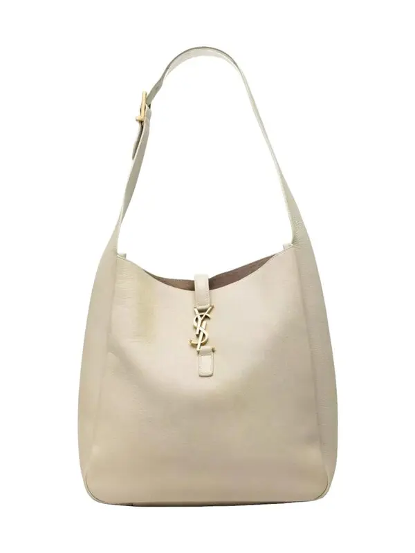 Saint Laurent Le 5 A 7 Hobo Tote Bag - Brown