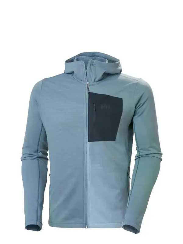 Helly Hansen Logo-detail Zip-up Hoodie - Blue