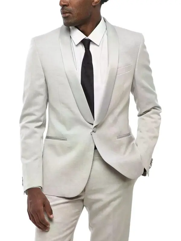 Corneliani Satin Shawl-lapel Suit - Neutrals