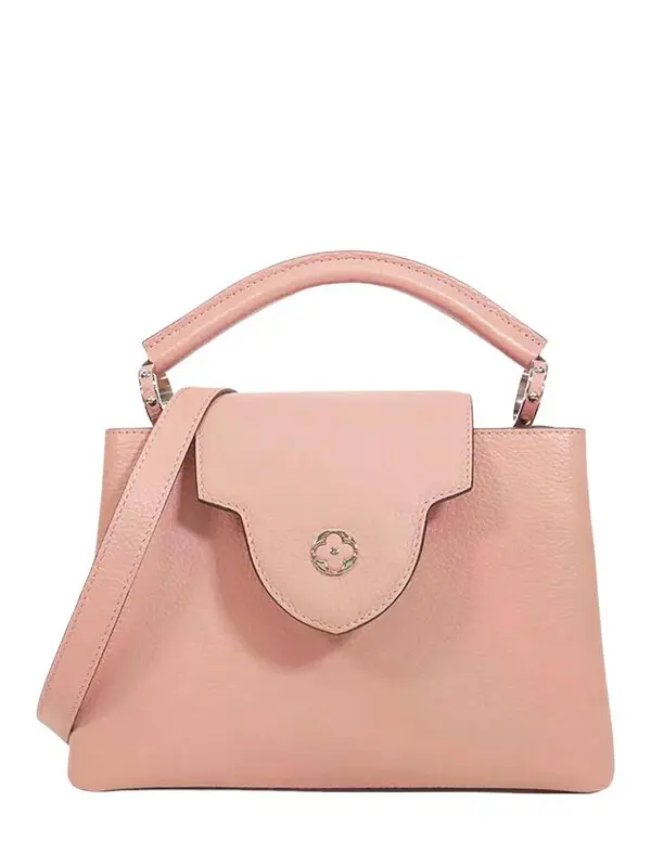 LOUIS VUITTON Taurillon Capucines Bb Satchel - Pink