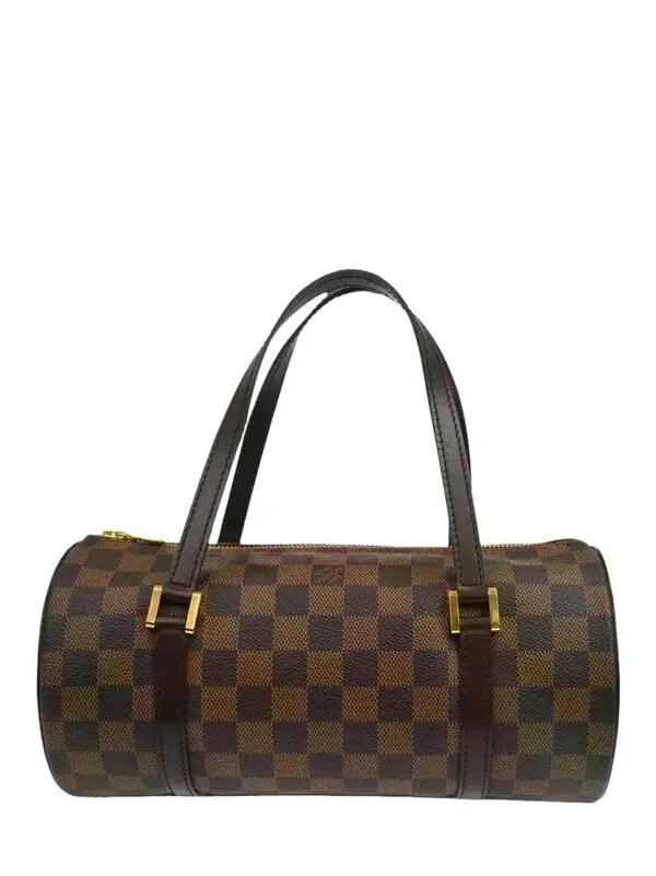 LOUIS VUITTON 2004 26 Papillon Damier Ébene Canvas Tote Bag - Brown