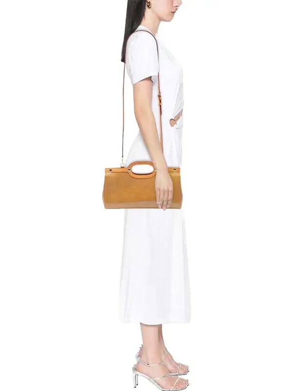 LOUIS VUITTON Monogram Vernis Roxbury Drive Satchel - Brown