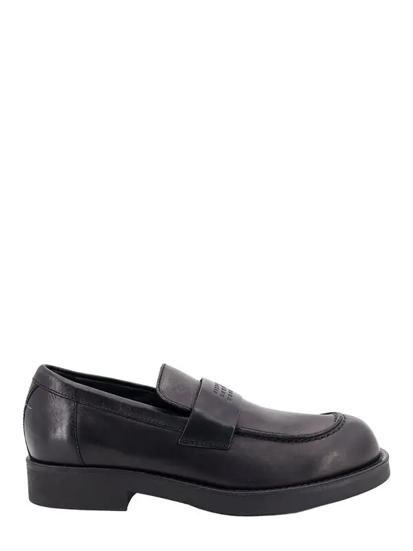 MAISON MARGIELA Leather Loafers - Black