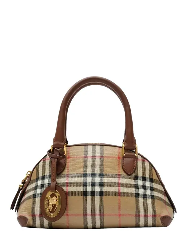 Burberry Primrose Mini Coated Canvas Handbag - Beige