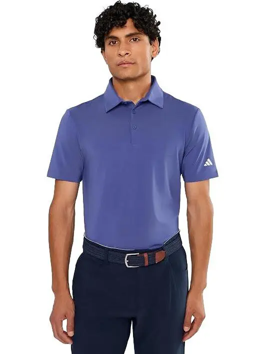 Adidas Ultimate365 Solid Polo Shirt Clothing Dual Indigo - Purple