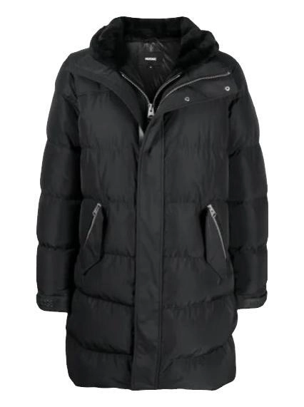 Mackage Long-sleeved Padded Jacket - Black