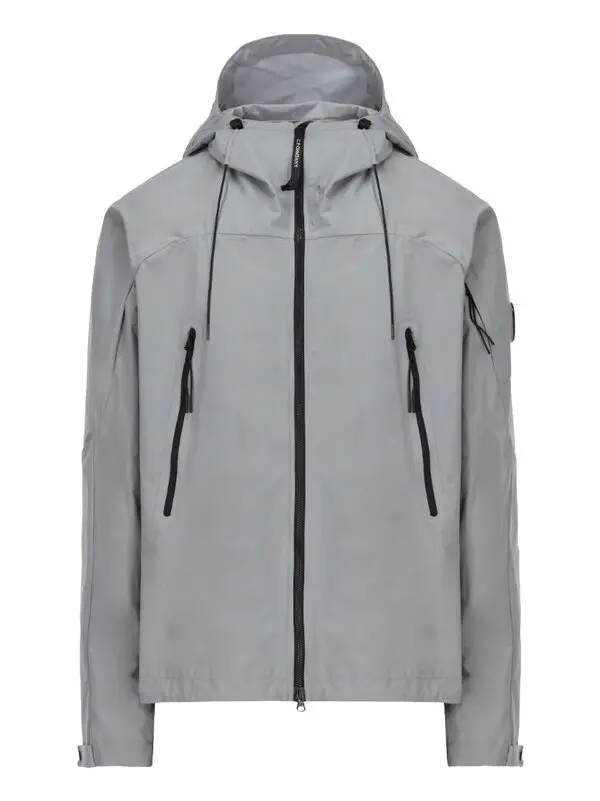 C.P. COMPANY Lens-detail Zip-up Jacket - Gray