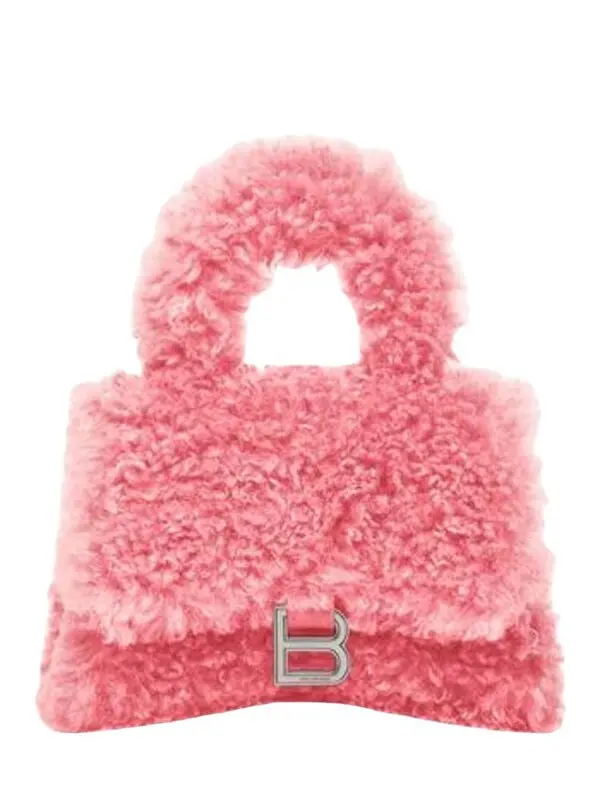Balenciaga Teddy Shoulder Bag - Pink