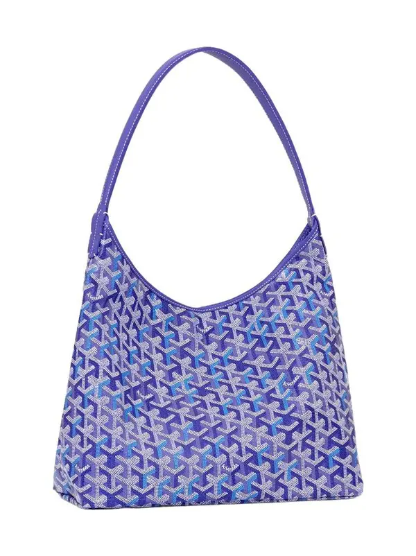 Goyard Hobo Boheme Pm Bag In Multicoloured Goyardine Canvas - Blue