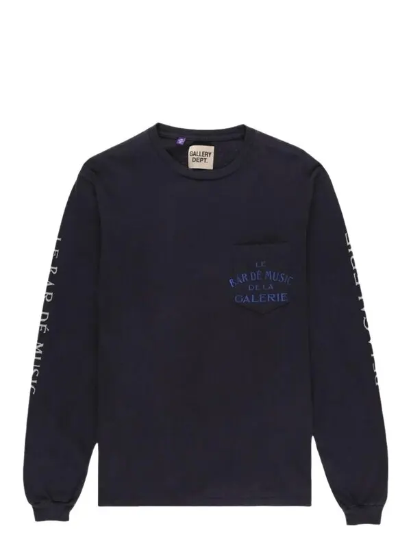 GALLERY DEPT. Le Bar Shop Long Sleeve T-shirt - Black