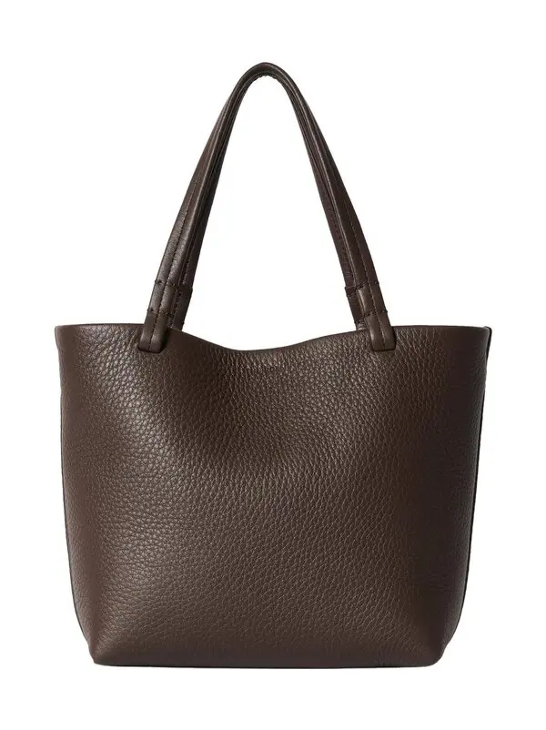 THE ROW Small Park Tote Bag - Deep Brown