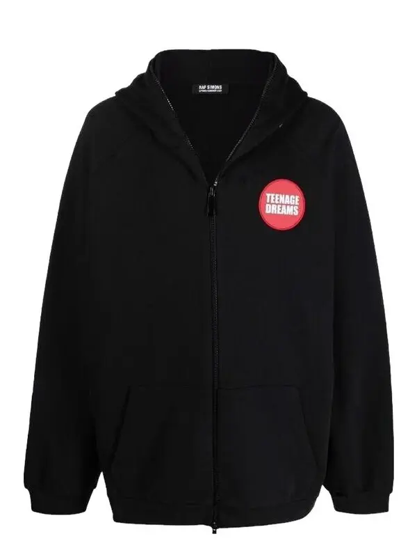 Raf Simons Teenage Dreams Hoodie - Black