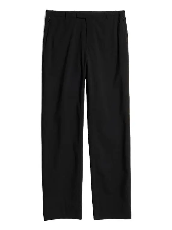 Gucci Technical Wool Blend Tailored Pants - Black