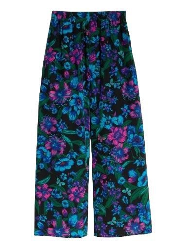 Gucci Printed Silk Leisure Pants - Multi-color