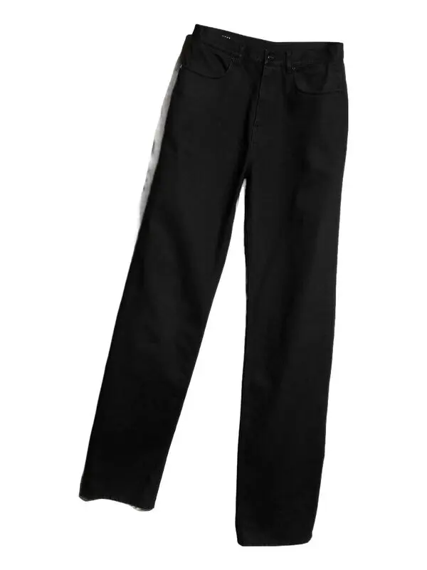 Gucci Washed Cotton Denim Pants - Black
