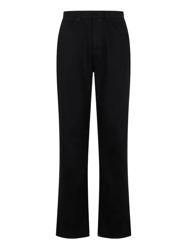 Gucci Washed Cotton Denim Pants - Black