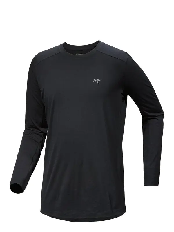 Arc'teryx Merino Wool Long-sleeve T-shirt - Black