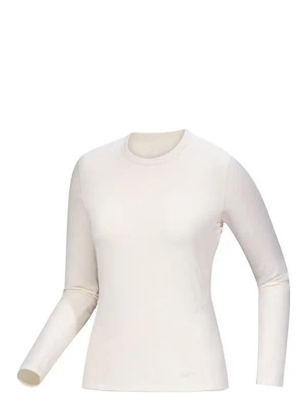 Arc'teryx Rho Crew Neck Long Sleeve Base Layer - White
