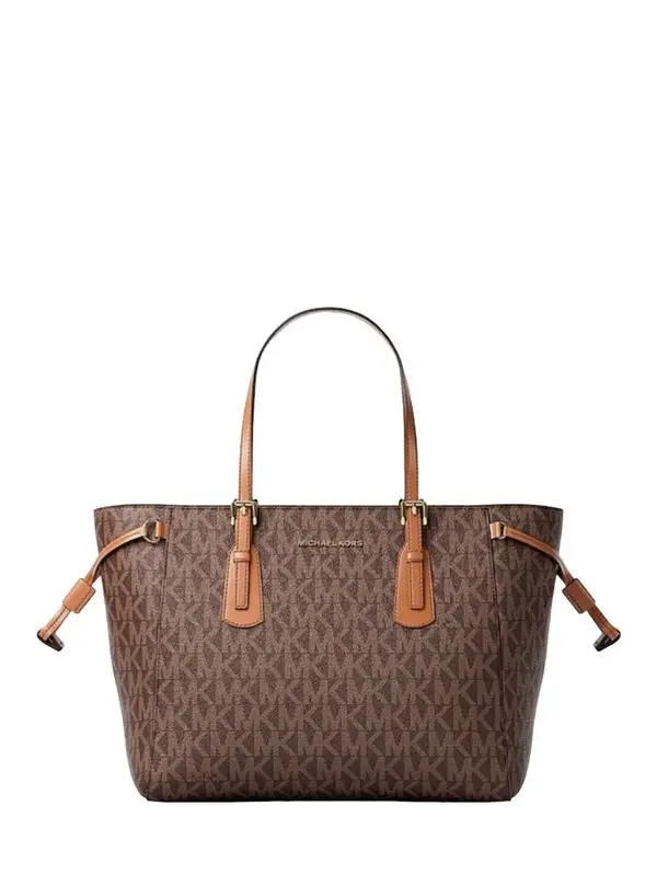 Michael Kors Voyager Extra-small Signature Logo Convertible Crossbody Bag - Brown