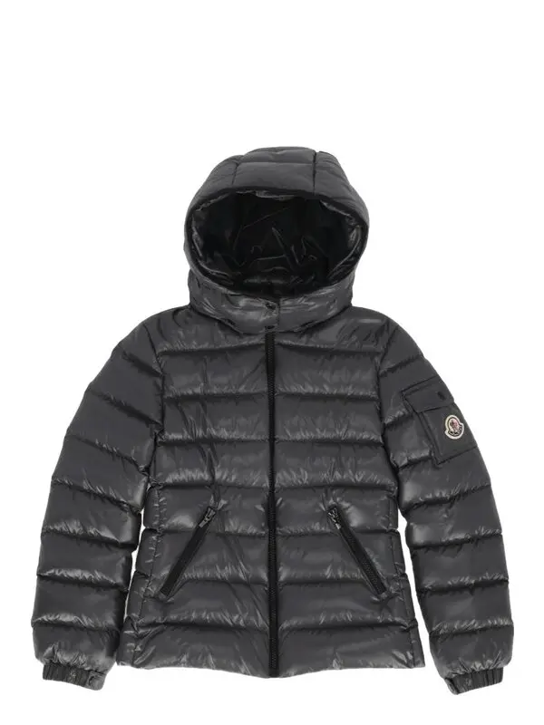 Moncler Bady Hooded Down Jacket - Dark Gray