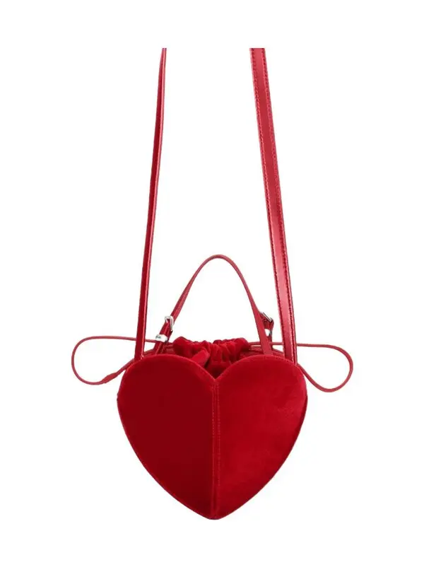 ROTATE BY BIRGER CHRISTENSEN The Velvet Heart Bag - Red