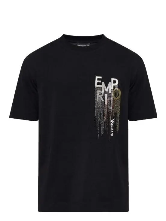 Emporio Armani Short-sleeved T-shirt - Black