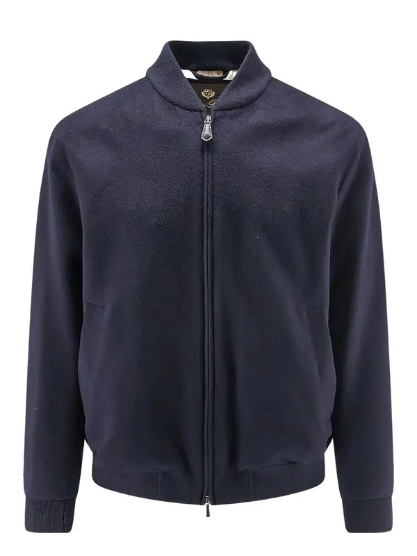 Loro Piana Ivy Bomber Jacket - Blue