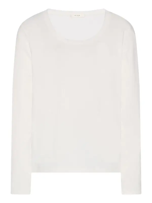 THE ROW Kalto Long Sleeve T-shirt - Off-white