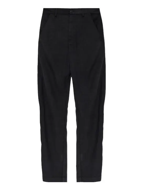 DIESEL® Casual Trousers With Belt Loops - Black