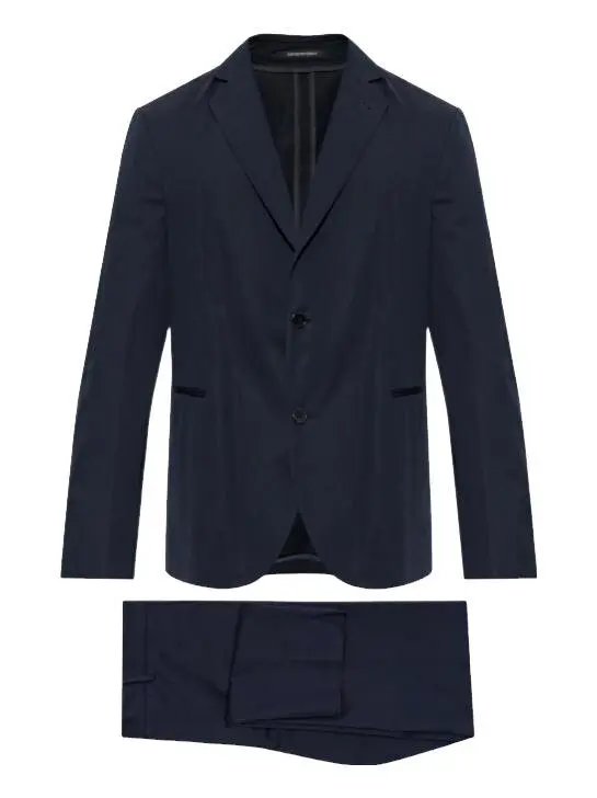 Emporio Armani Two-piece Tailored Suit - Navy