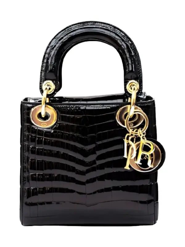 Dior Logo Handbag - Black