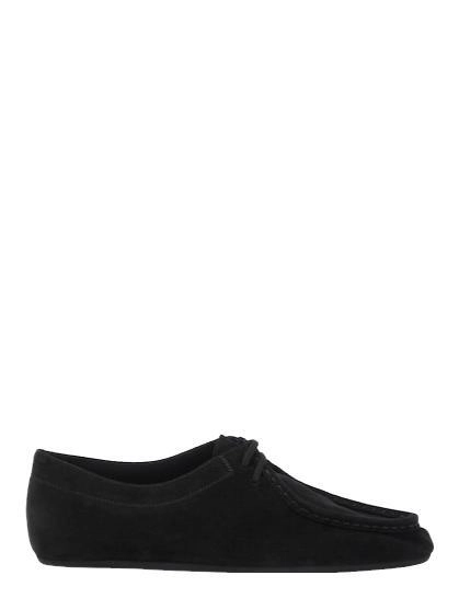 JIL SANDER Hood Moccasins - Black