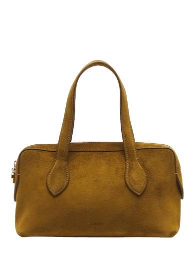 JOSEPH Loaf Mini Suede Shoulder Bag - Beige