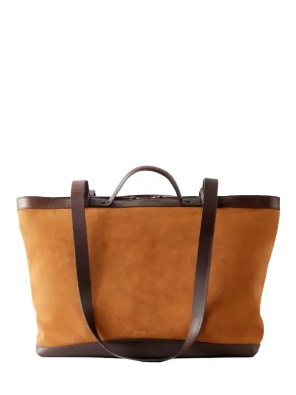 Dries Van Noten Suede Tote - Brown