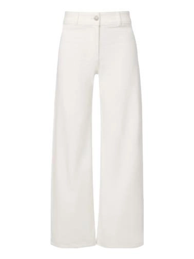 NILI LOTAN Megan Wide-leg Jeans - White