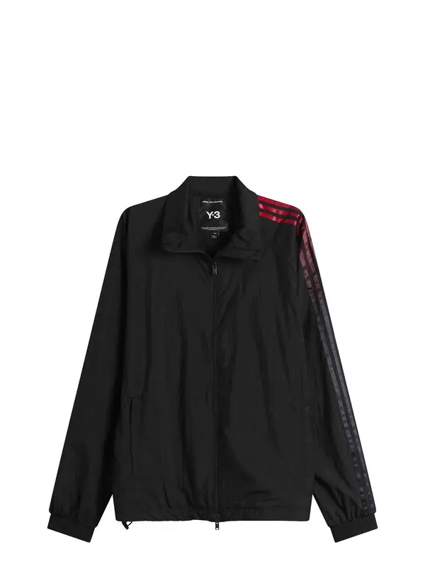 Y3 Gradient Stripes Nylon Track Top - Black