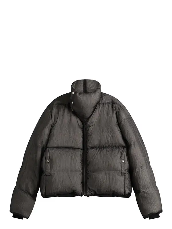 Rick Owens Ripstop Turtle Jacket - Black