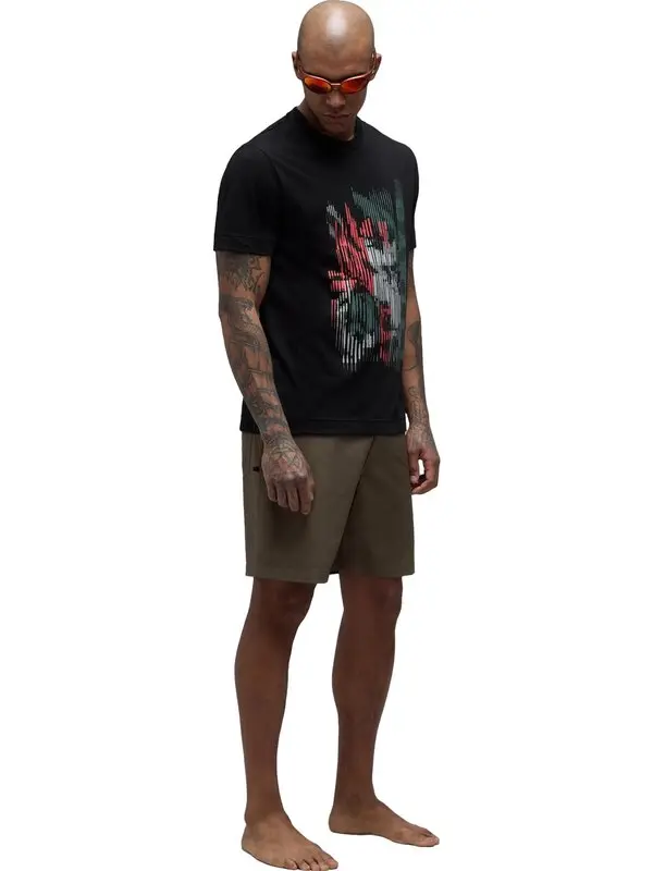 Oakley Hibiscus Camo Performance Tee - Black