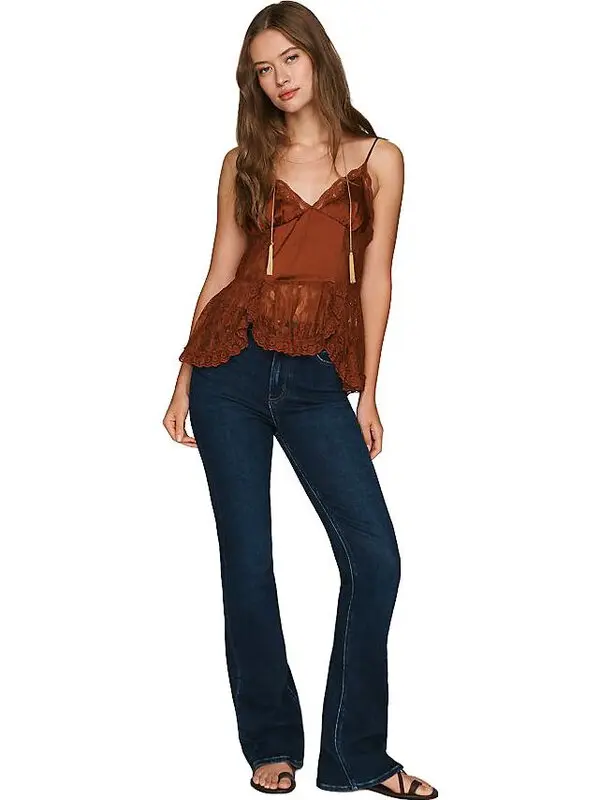 Paige Laurel Canyon " High-rise Bootcut Jeans - Basilica