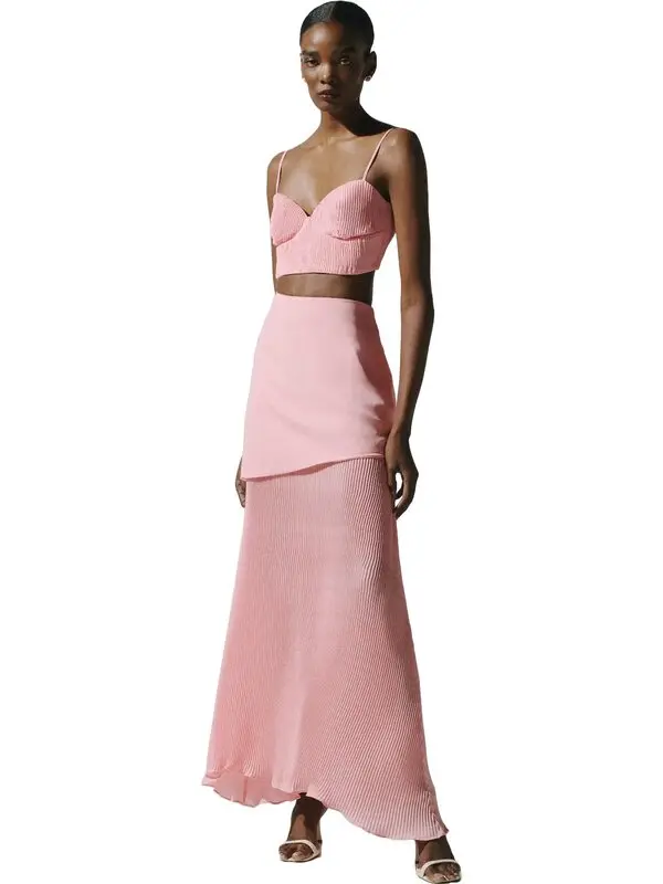 BAOBAB Roma Maxi Skirt - Rosa Spritz