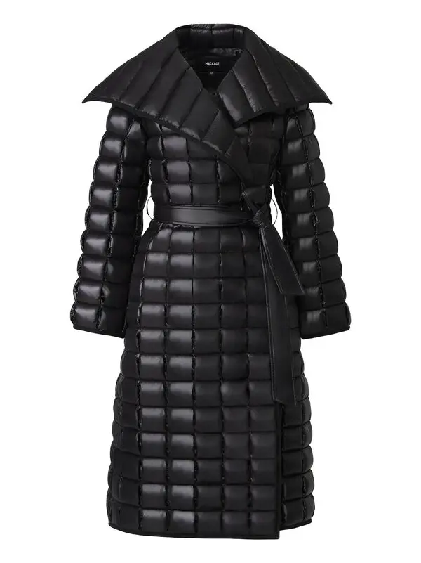 Mackage Diva Long Down Coat - Black