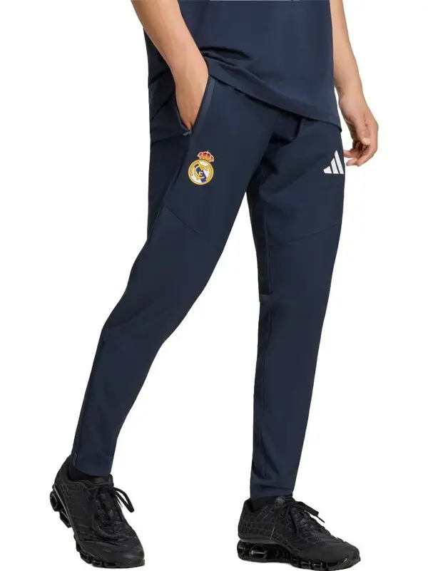 Adidas Real Madrid Tiro Travel Pants Blue - Night Navy