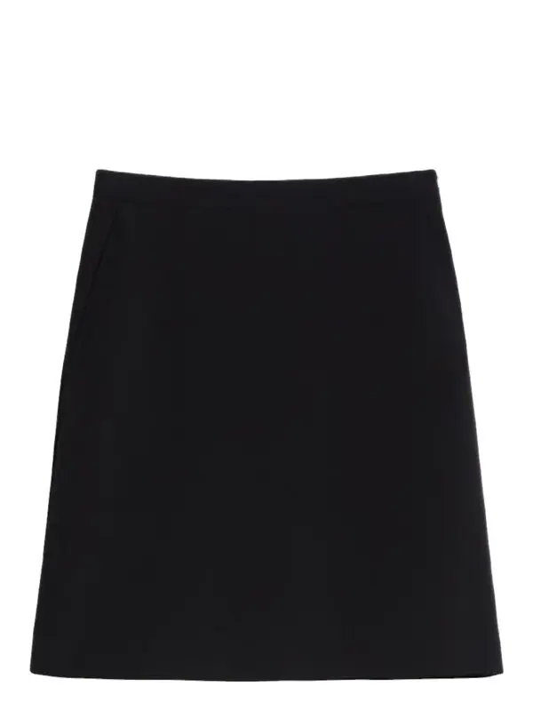 Max Mara Calesse High-waisted Mini Skirt - Black