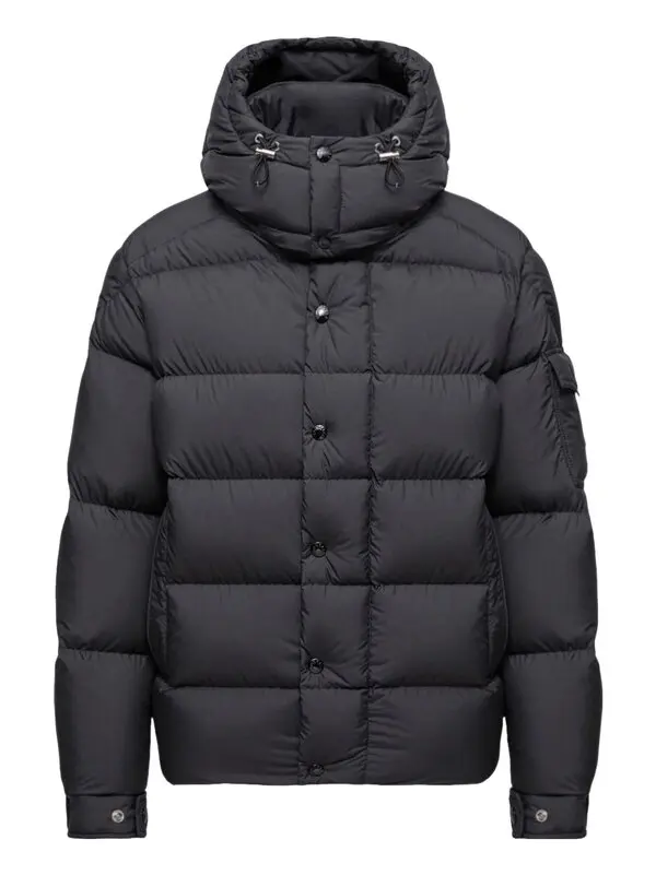 Moncler Maya 70 Hooded Short Down Jacket - Black