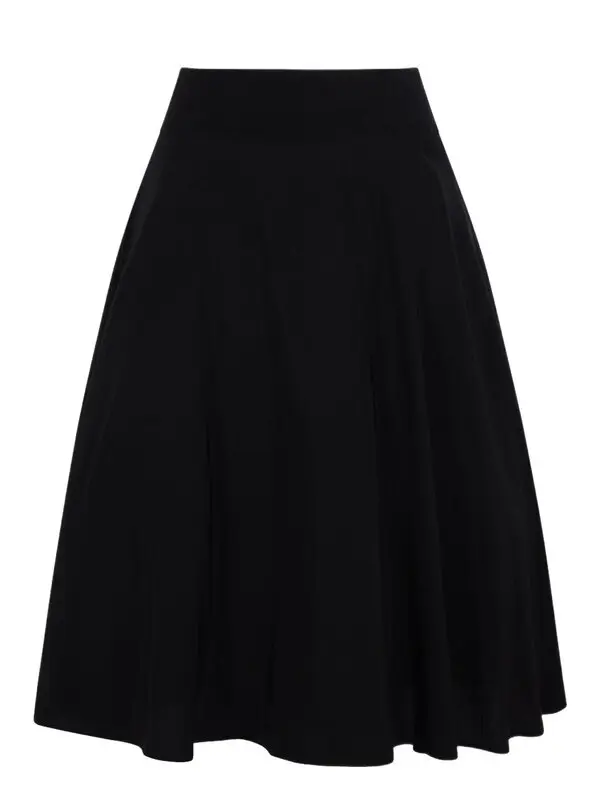 Yohji Yamamoto High-waisted Skirt - Black